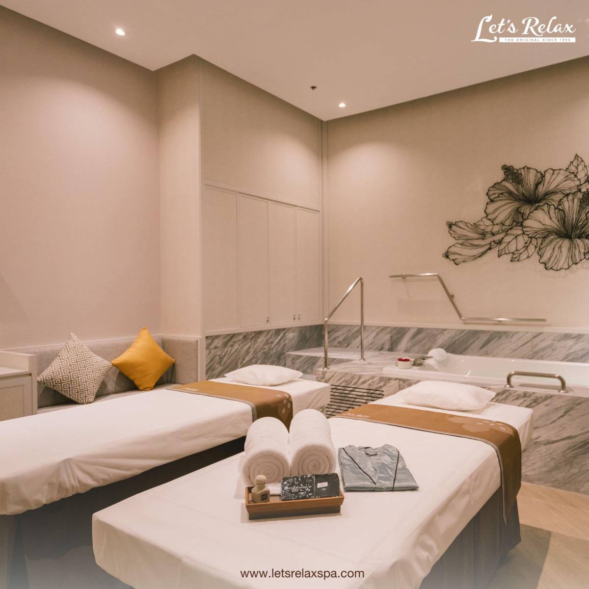 SPA opened new branch Let’s Relax Spa Courtyard by Marriott ...